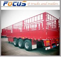 China 1500units Per Month 40t 60t Payload 3 Axles Stake Semi Trailer Jost 2