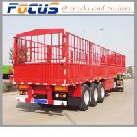 China Sugar Cane/Tree Seedlings Transport Fence Semi-Trailer for sale