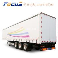 China High Quality 2/3 Box Van Truck/Lorry/Trailer/ Curtainsider/Side Curtain Slide Semi Trailers for sale