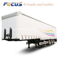 China High Quality 2/3 Box Van Truck/Lorry/Trailer/ Curtainsider/Side Curtain Slide Semi Trailers for sale