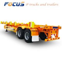 China 45FT Bomb Cart Trailers/ Bomb Cart Semi-Trailer/Terminal Trailer/ Skeleton Trailer for sale