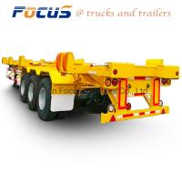 China 45FT Bomb Cart Trailers/ Bomb Cart Semi-Trailer/Terminal Trailer/ Skeleton Trailer for sale