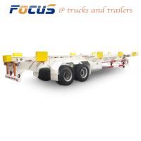 China ABS Anti-lock Braking System FZCZ9400TJZHJ Bomb Cart Trailer for Containers Transport for sale