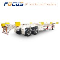China Port Use Container Terminal Chassis, Bomb Carts. Terminal Trailer/Yard Chassis Skeleton Semi Trailer for Sale for sale