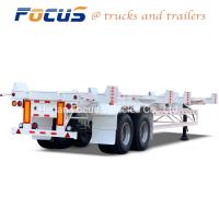 China Port Use Container Terminal Chassis, Bomb Carts. Terminal Trailer/Yard Chassis Skeleton Semi Trailer for Sale for sale