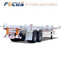 China Jost Langing Gear FZCZ9400TJZHJ Semi-Trailer for Container Transport and Repositioning for sale