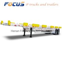 China Heavy Duty Terminal and Port Trailers for Marine Port Containers Pick-up and off-Loading for sale
