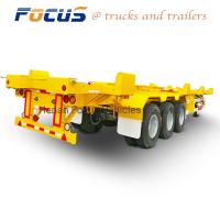 China Heavy Duty Terminal and Port Trailers for Marine Port Containers Pick-up and off-Loading for sale