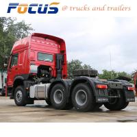 China Sri Lanka Market Double Axles Tractor Truck Euro 2 Emission Front Axle Hf7 Drum Type for sale