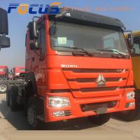 China Sri Lanka Market Double Axles Tractor Truck Euro 2 Emission Front Axle Hf7 Drum Type for sale