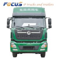 China New and Second Hand High Top Dongfeng Manual Transmission Tractor Trailer Head Tractor Truck for sale