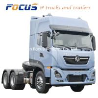 China Low Price Dongfeng 40ton/50ton 375HP Prime Mover Truck Head Trailer Tractor LHD for Africa for sale