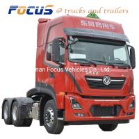China Low Price Dongfeng 40ton/50ton 375HP Prime Mover Truck Head Trailer Tractor LHD for Africa for sale