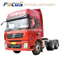 China Low Price Shacman 6X4 430HP Heavy Tanker Trailer Truck Head, Prime Mover for Dangerous Chemicals for sale
