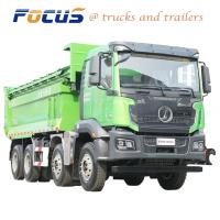 China China Manufacturer Shacman F3000 40ton 50t 8X4 Diesel Tipper Truck, Dump Truck with Crane in Zimbabwe for sale