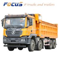 China Shacman 6X4 8X4 375HP Unloading Tipping Dump Truck with Good Aftersale Service in Zambia for sale