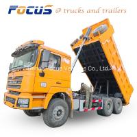 China Shacman 6X4 8X4 375HP Unloading Tipping Dump Truck with Good Aftersale Service in Zambia for sale