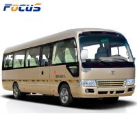 China Manual Gear Box 30 Seats 2024 Year Used Bus Mini Bus for Transport Passanger Affordable for sale