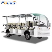China Exclusive Electric Sightseeing Bus for Tourist Attractions in Resorts 72V Rated Voltage for sale