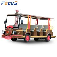 China Exclusive Electric Sightseeing Bus for Tourist Attractions in Resorts 72V Rated Voltage for sale