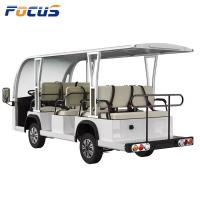 China Electric Shuttle Bus 4 Wheel Sightseeing Car 3400mm Wheelbase 10-14 Hours Charging Time for sale
