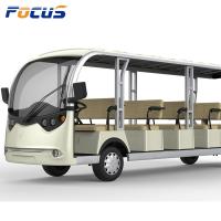 China Instock 11 Seater Electric Tour Car with 5000*1530*1900 Size and 14 Seating Capacity for sale