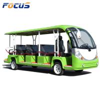 China Instock 11 Seater Electric Tour Car with 5000*1530*1900 Size and 14 Seating Capacity for sale