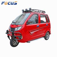 China Closed Cargo Diesel Tricycle with Cabin Enhanced Absorber and Euro 3 Emission Standard for sale