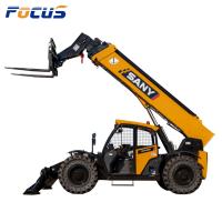 China Hydraulic 3ton 4ton 5 Ton CE/EPA 4X4 Wheel Driving Telehandler Forklift, Telescopic Wheel Loader Container Forklift Telehandler with Bucket for sale