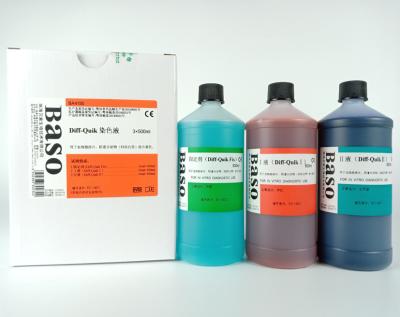 China 3x500mL Diff-Quik Stain Kit Clear Colourful For Healthcare Facility for sale