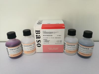 China IVDR Class A Certified Leprosy Bacillus Stain 4x100ml For Healthcare Facility for sale