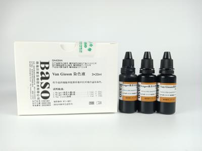 China Van Gieson Stain Baso Clear Colourful Stains for Healthcare Facility for sale