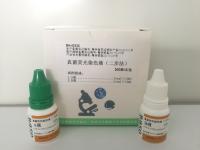 China 200 Tests Fungal Fluorescence Stain Two Steps Method For Hospital for sale