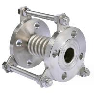 China Stainless Steel 316L Flexible Metal Steam Bellow Expansion Joint - 32-200mm Diameter, 0.25-2.5 Pressure Rating for sale