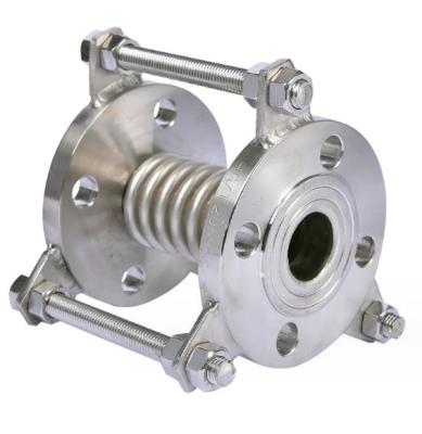 China Stainless Steel 316L Flexible Metal Steam Bellow Expansion Joint - 32-200mm Diameter, 0.25-2.5 Pressure Rating for sale