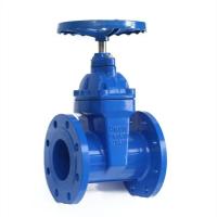 China DN200 8 Inch Non-Rising Stem Ductile Iron Gate Valve with 400mm Length and 335mm Flange Diameter for sale