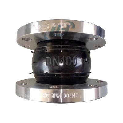 China DN150 AFa Flex Rubber Expansion Joint with Carbon Steel Flange - 150mm Size for Pipeline Stress Relief for sale