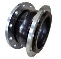 China DIN2576 PN10 Flanged EPDM/NBR Rubber Expansion Joint - 32mm to 3000mm Size Range with 15° Deflection for sale