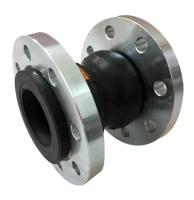China Dn200 PN16 Double Ball Compensator EPDM Rubber Bellows Expansion Joint - 325mm Length, 35° Angular Displacement for sale