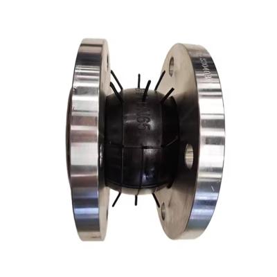 China Galvanized Single Sphere EPDM Rubber Expansion Joint Bellow Compensator DN50-DN3000 for sale