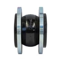 China DN250 PN16 Flanged Rubber Bellows Connector EPDM ANSI 150lb Rubber Expansion Joint for sale