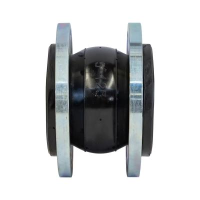 China DN250 PN16 Flanged Rubber Bellows Connector EPDM ANSI 150lb Rubber Expansion Joint for sale