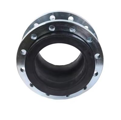 China PN16 ANSI SS304/316 Flanged Rubber Expansion Joint 2-24 Inch Flexible Connector for sale