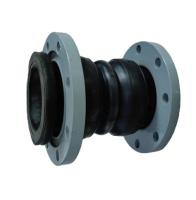 China DN450 EPDM Double Ball Expansion Joint with 350mm Length and 35mm Axial Displacement for Industrial Piping Systems for sale