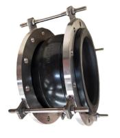 China Flange Pipe Rubber Bellows Expansion Joint DN32-DN3000 High Pressure Resistance Industrial Grade for sale