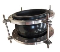 China Flange Pipe Rubber Bellows Expansion Joint DN32-DN3000 High Pressure Resistance Industrial Grade for sale