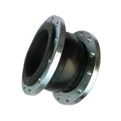 China Galvanized Steel Compensator Dn350 JIS Standard Single Sphere Rubber Expansion Joint Bellows for sale