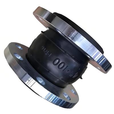 China PN16 EPDM Single Sphere Rubber Expansion Joints 32-1400mm for Vibration Absorption for sale