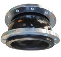 China EPDM NBR Single Sphere Flange Rubber Expansion Joint - 150 PSI Pressure Rating, 32mm to 3000mm Sizes for sale
