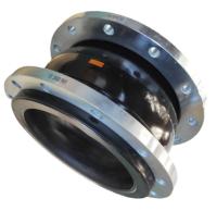 China EPDM NBR Single Sphere Flange Rubber Expansion Joint - 150 PSI Pressure Rating, 32mm to 3000mm Sizes for sale